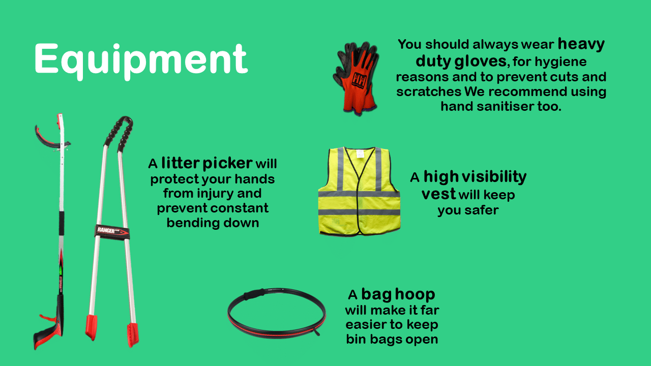 Litter Picking with the Friends